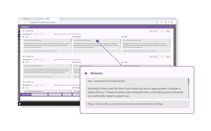 BEREAVE - Hospice Technology with AI Features | Maxwell TEC